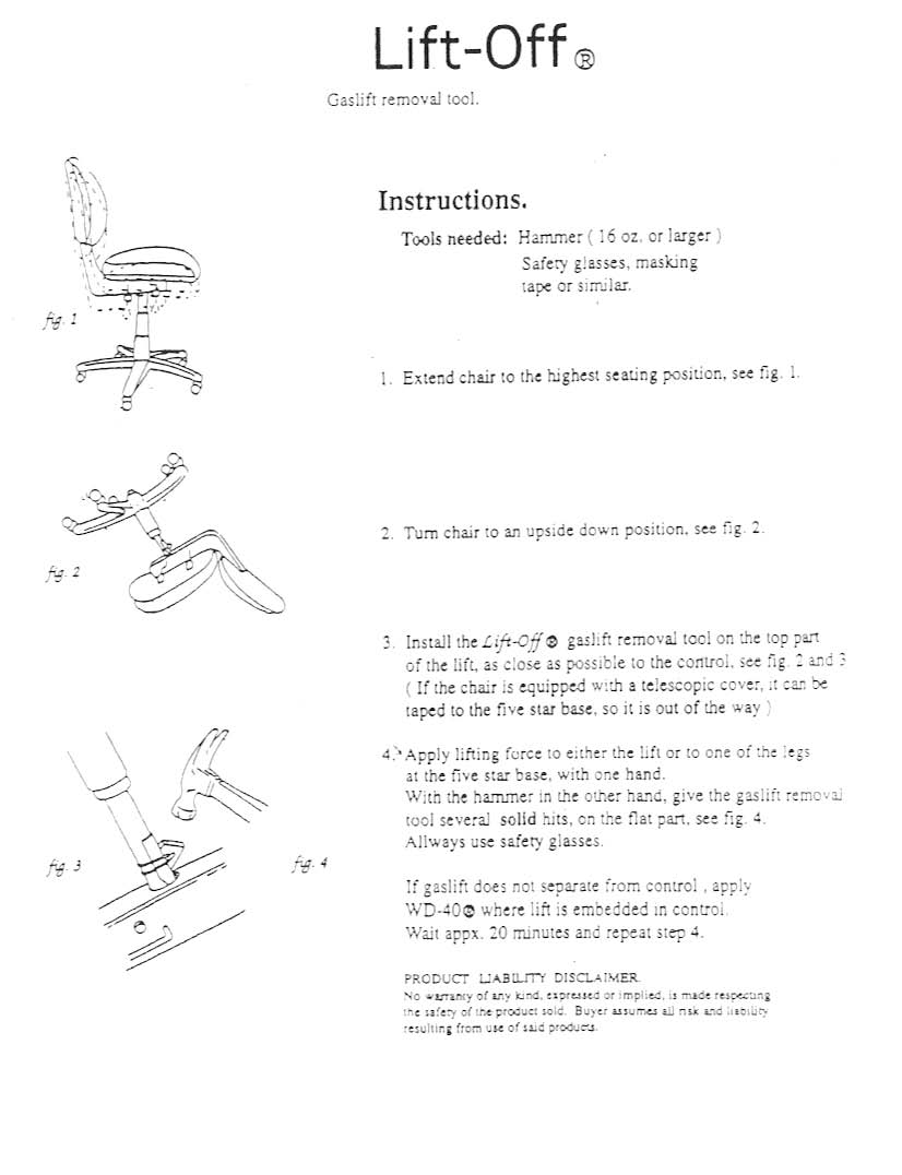 LIft-Off Tool Instructions